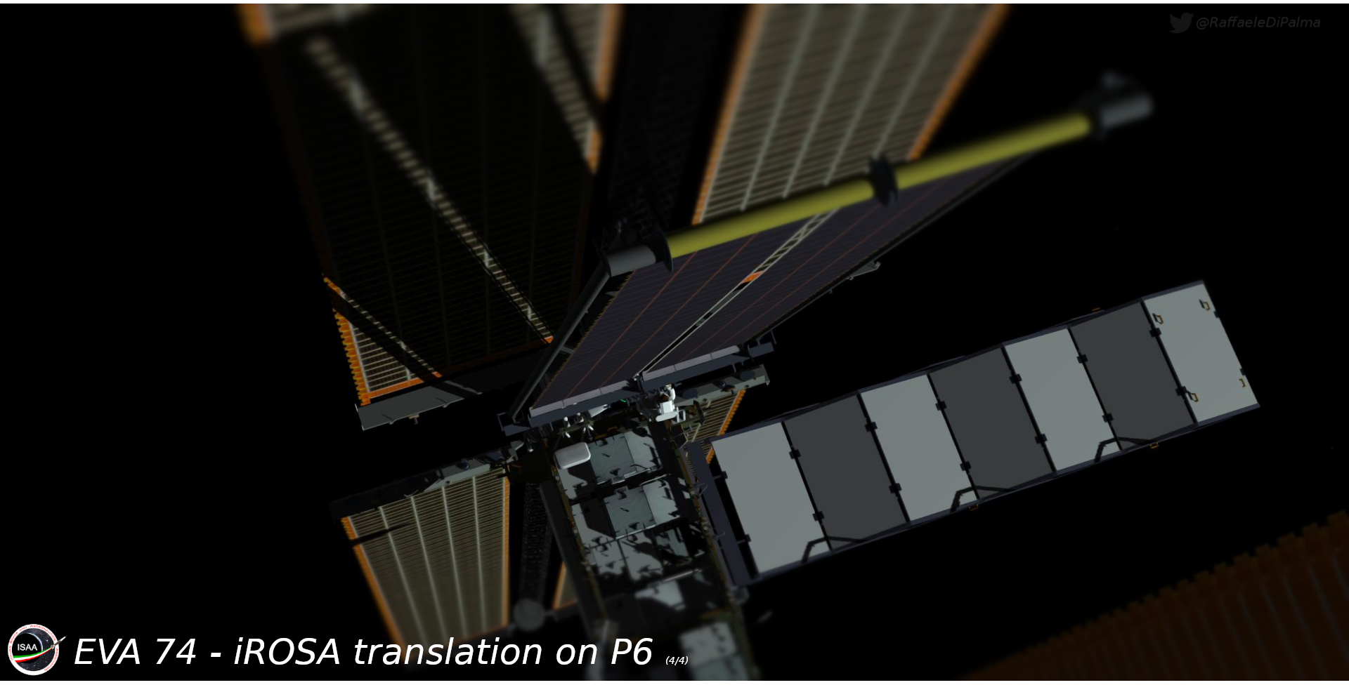 iROSA (ISS Roll Out Solar Array), il nuovo set di pannelli fotovoltaici ...